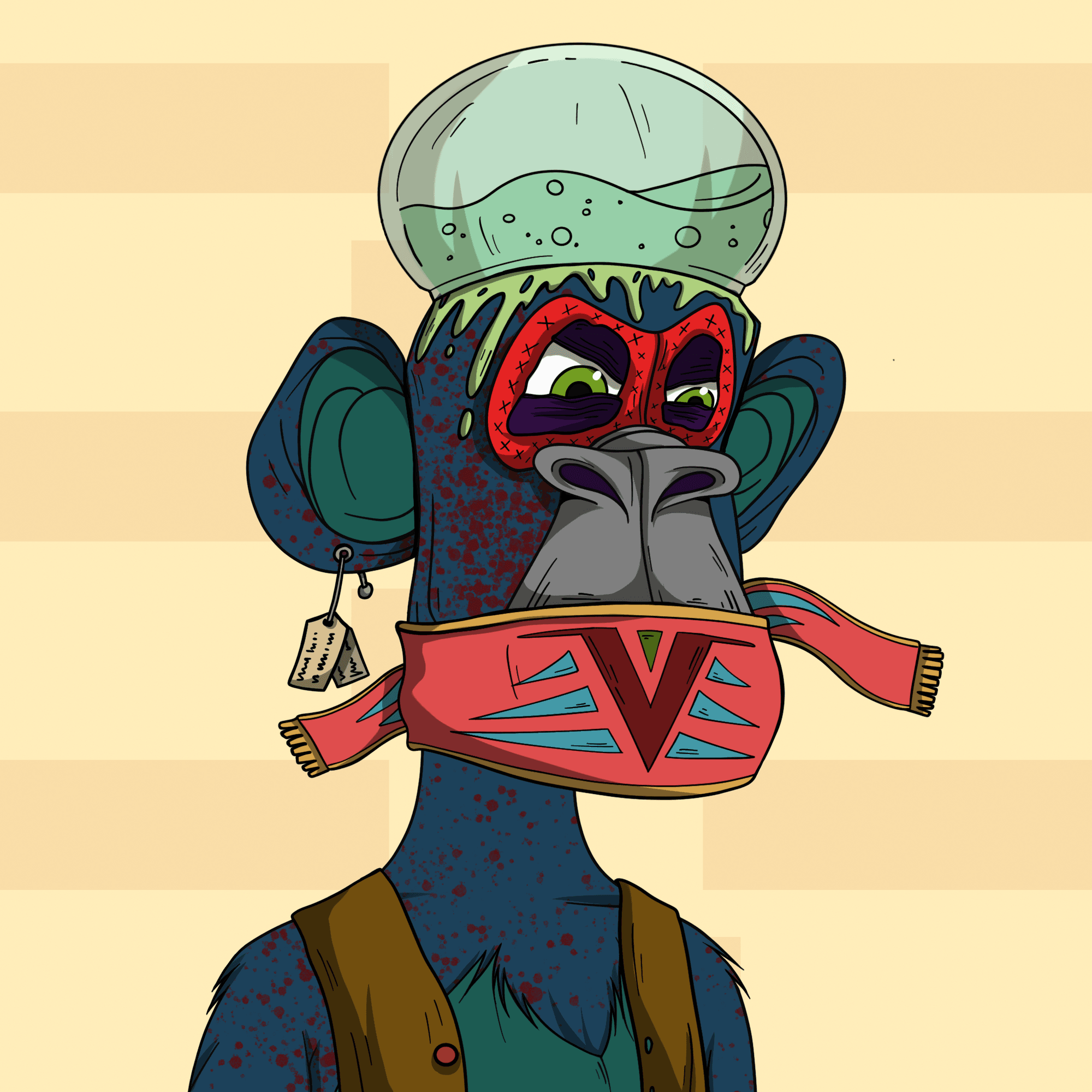 Laboratory Monkey #22050 - Laboratory Monkeys | OpenSea