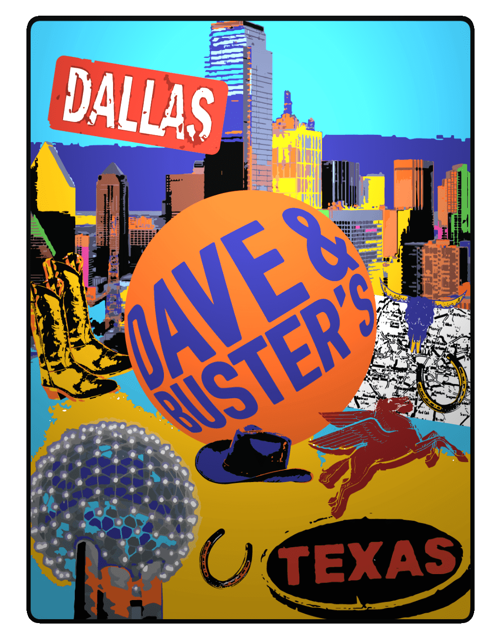 Dallas TX Pop Art Edition - Collection | OpenSea