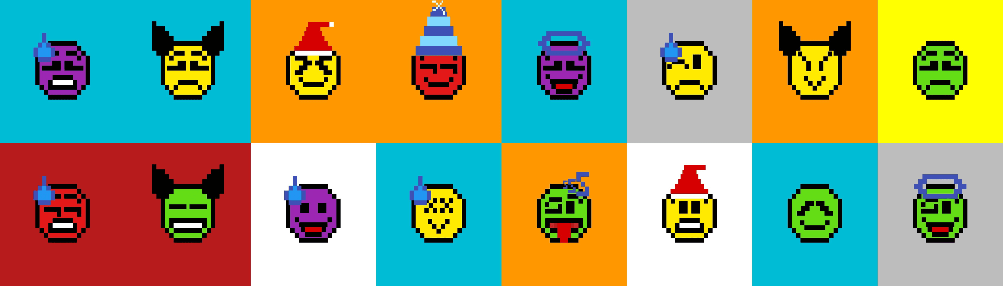 Mojis Pixel Collection Opensea