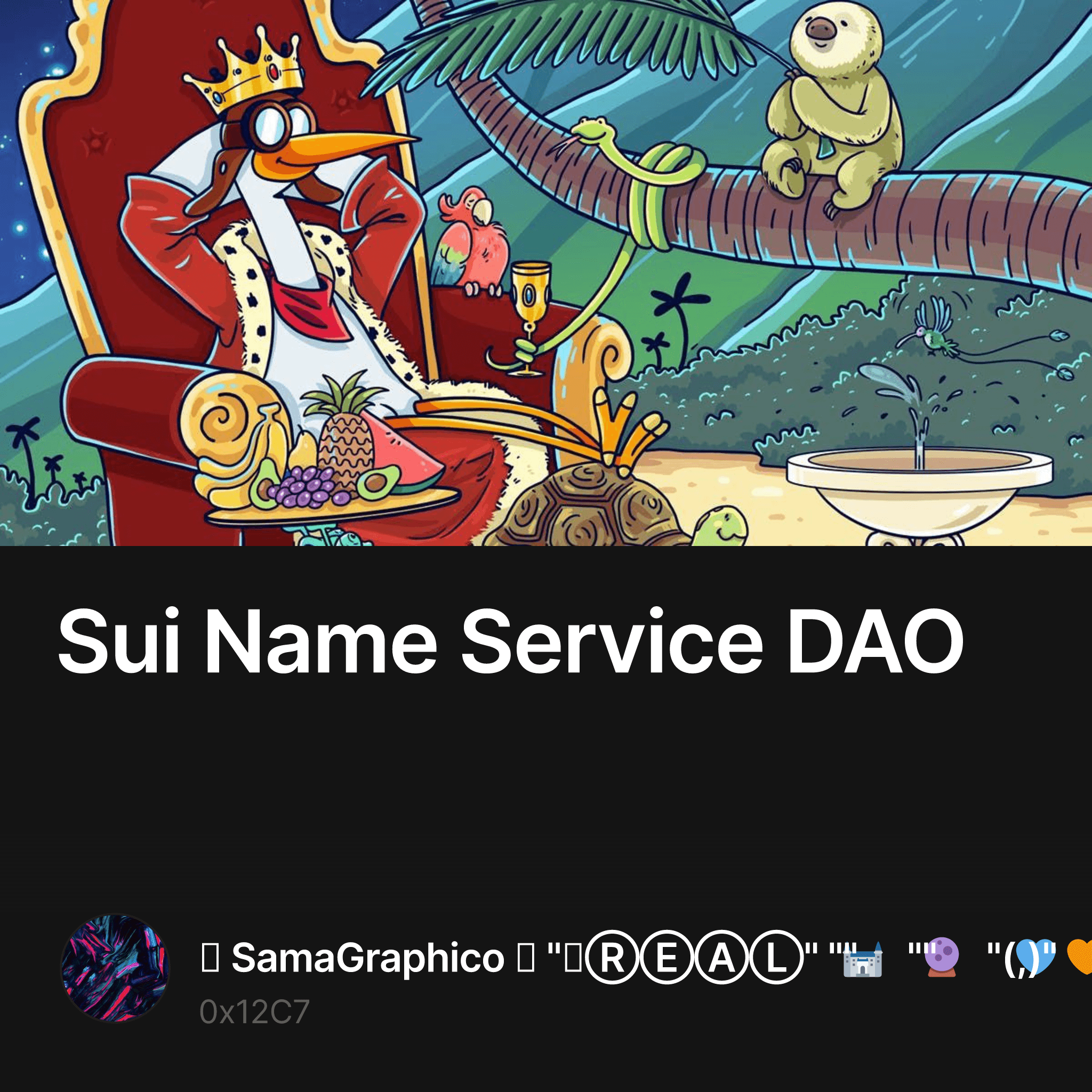 Sui Name Service DAO - Collection | OpenSea