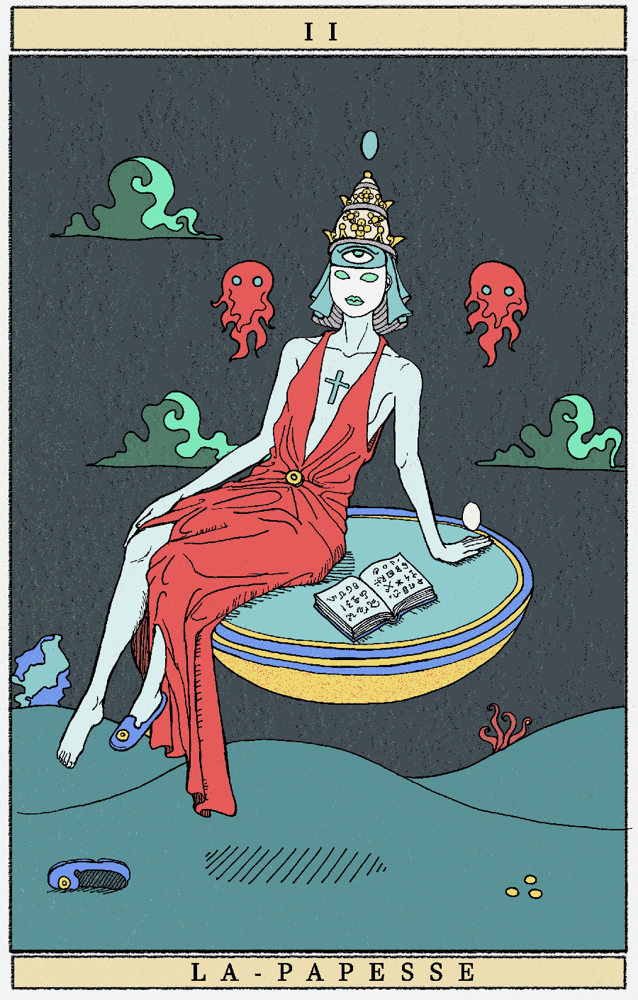 Ii The High Priestess Collection Opensea