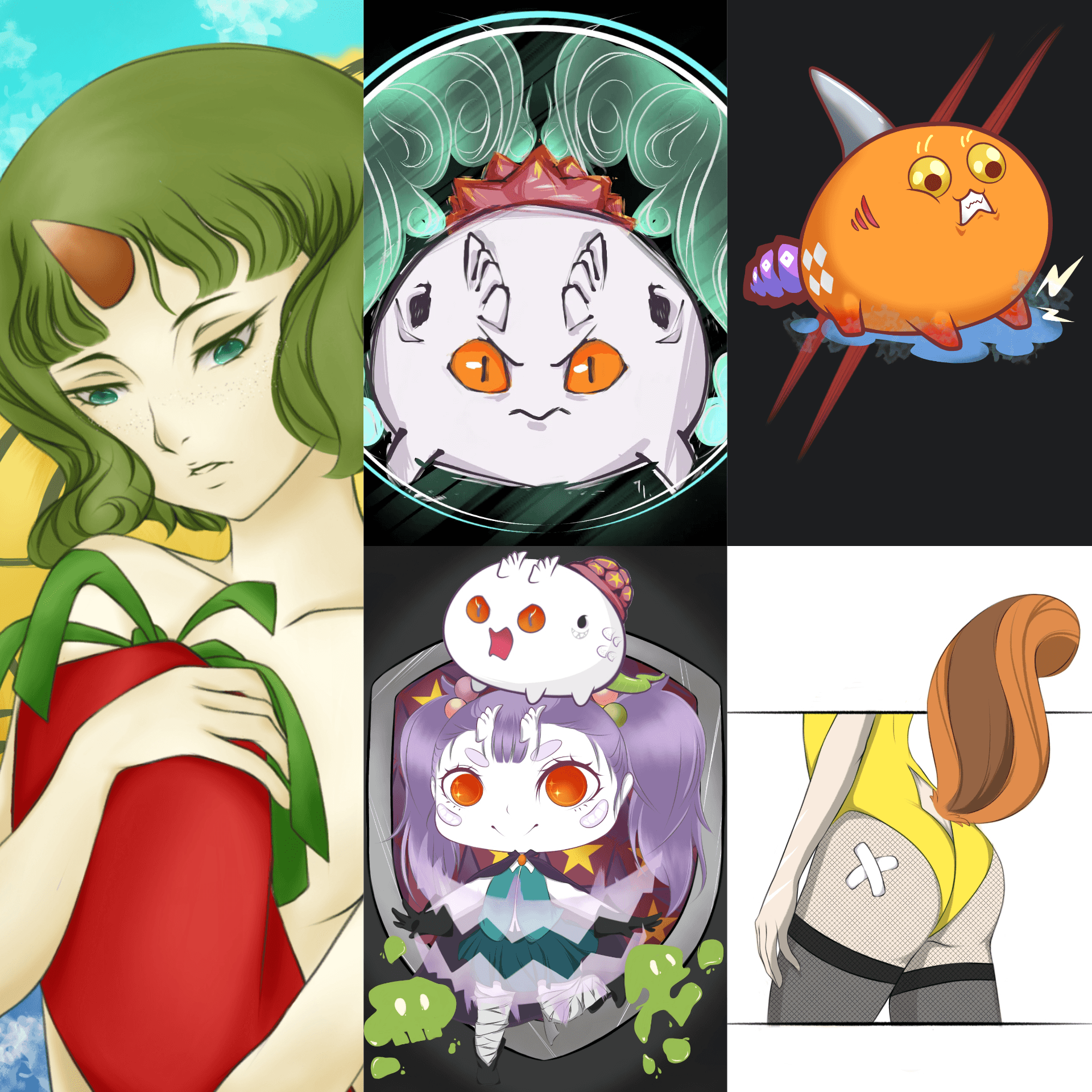 Axie inspired Fan Arts - 系列 | OpenSea
