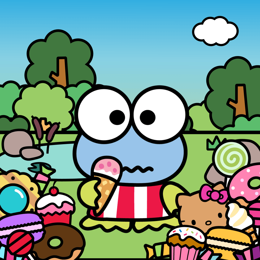 Keroppi #512 - Hello Kitty and Friends World (ETH) | OpenSea