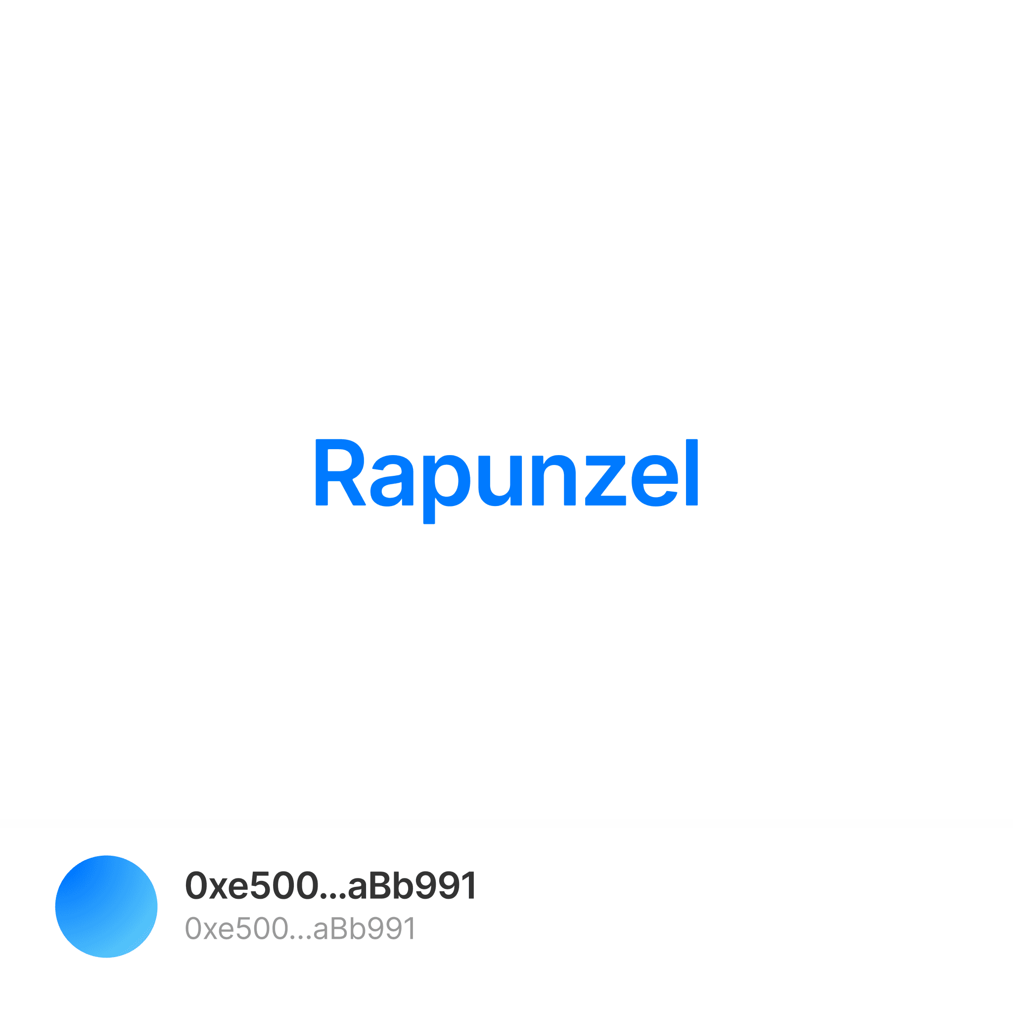 Rapunzel V2 - Collection | OpenSea