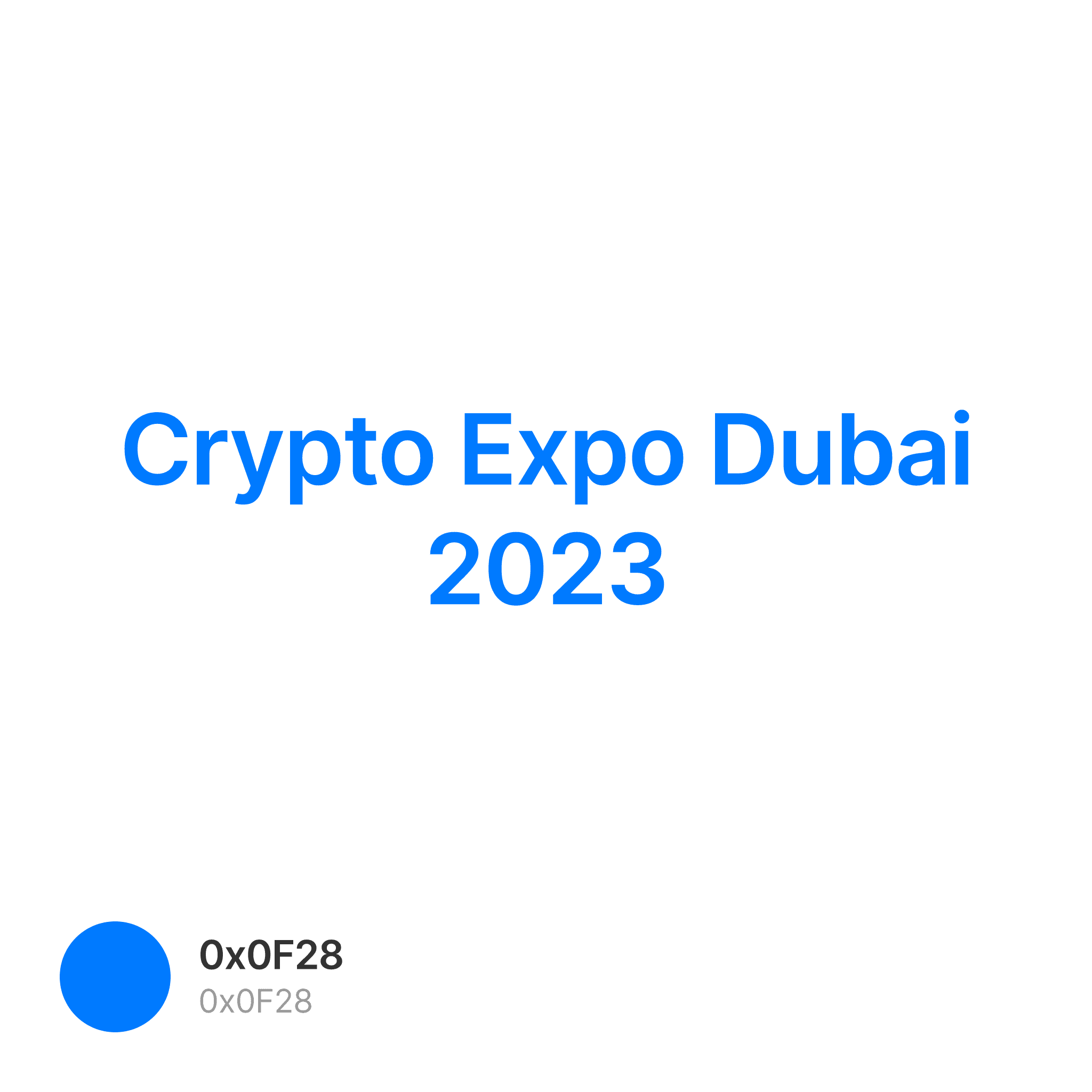 Crypto Expo Dubai 2023 - Collection | OpenSea Crypto Expo Dubai 2023 - Collection | OpenSea