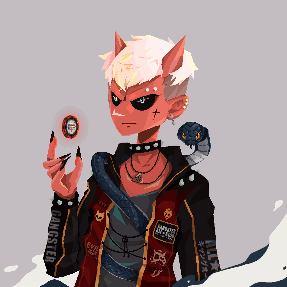 CC-057 (MR.GAS) - Crimson Clan | OpenSea