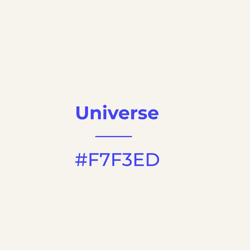 Universe #f7f3ed - BitColors | OpenSea