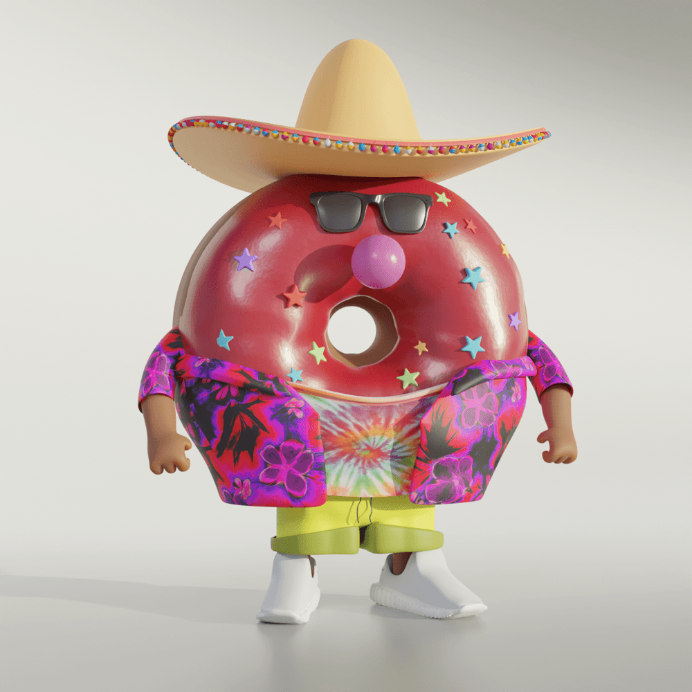 Donut 4068 - DonutShop | OpenSea