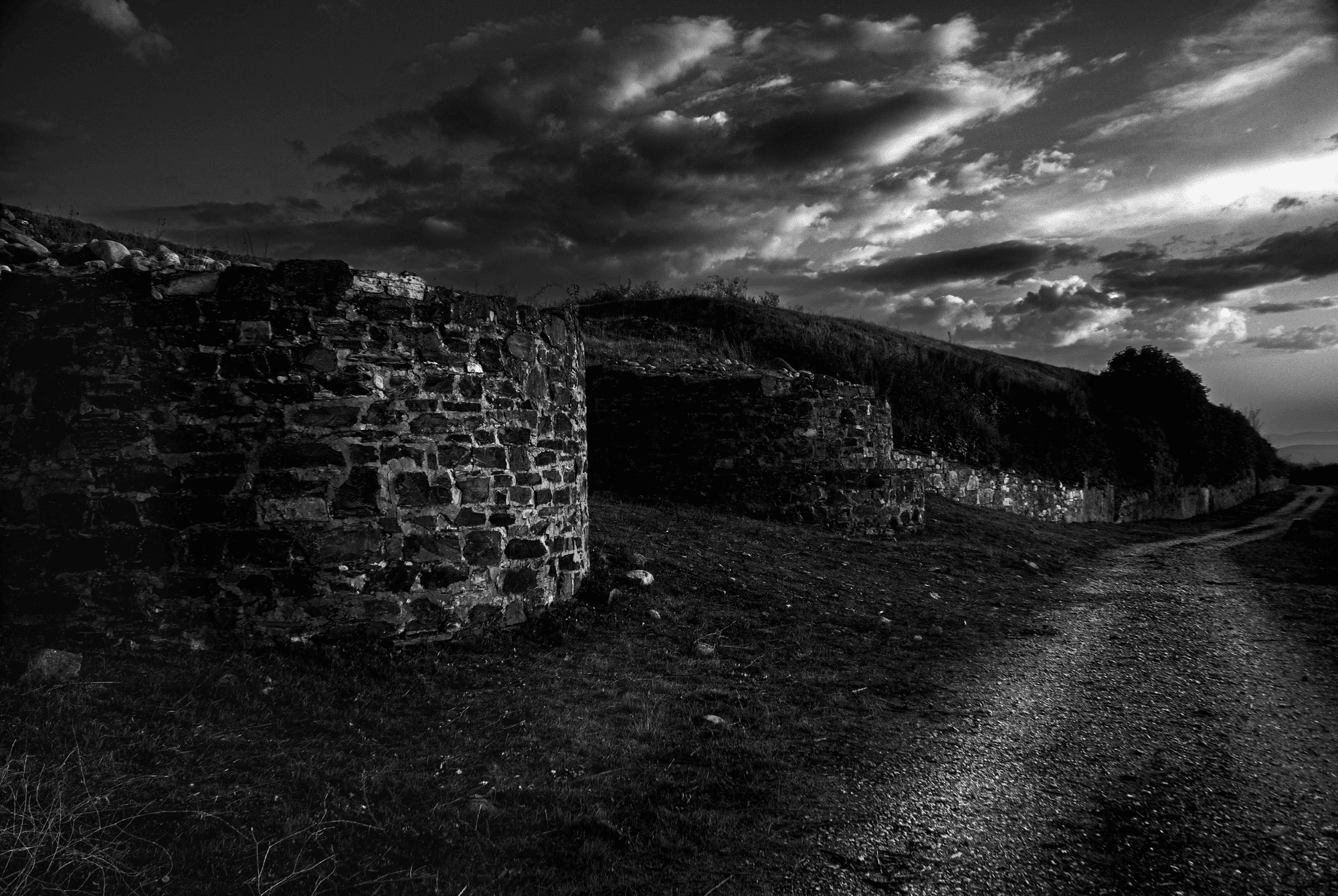 Castro Bergidum Shades Of Bw Collection Opensea