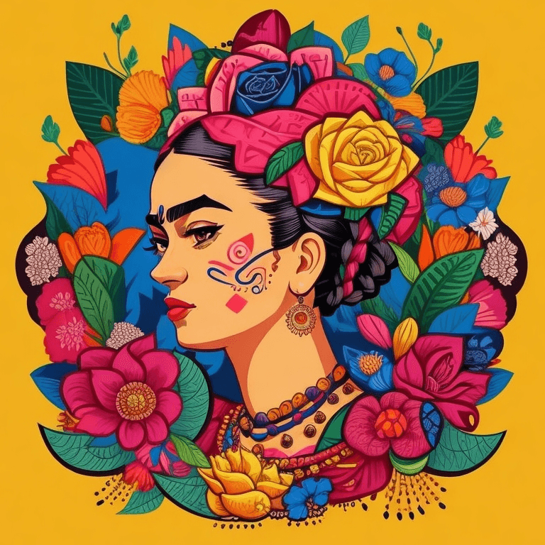 Frida Kahlo Digital Art Designs Digital Fan Opensea