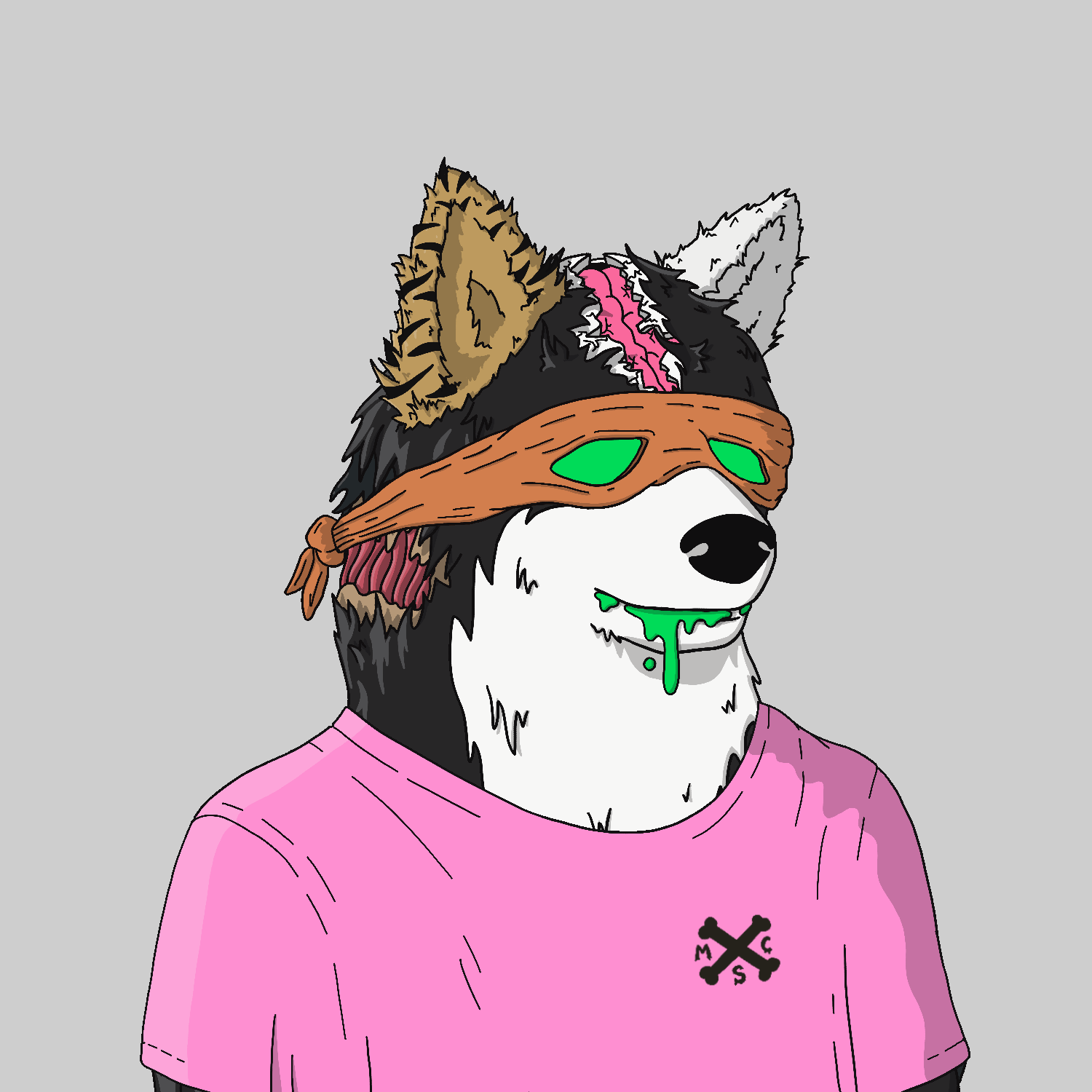 Mutant Shiba #5711 - Mutant Shiba Club | Msc | Opensea