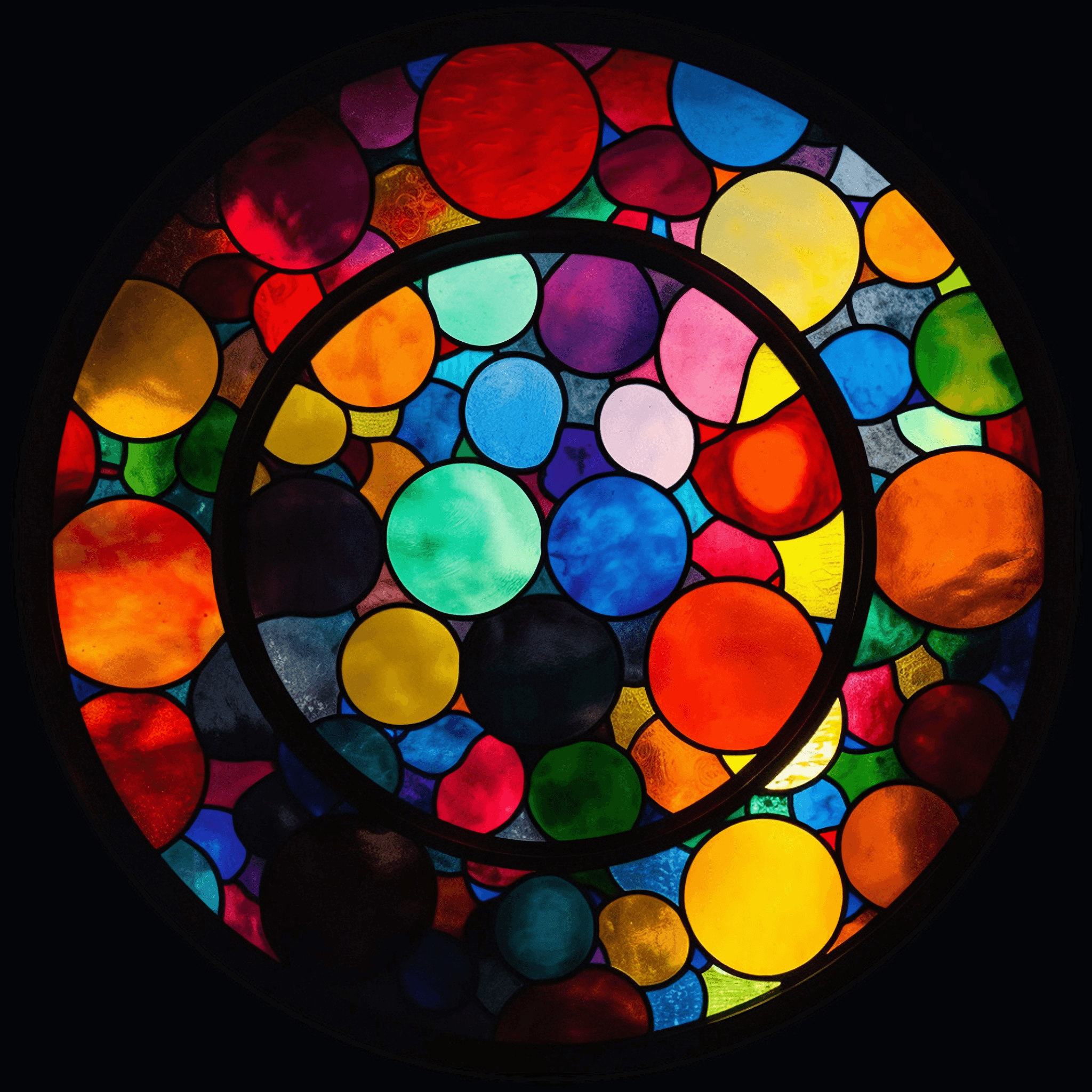 Ai Stained Glass Windows Collection Opensea