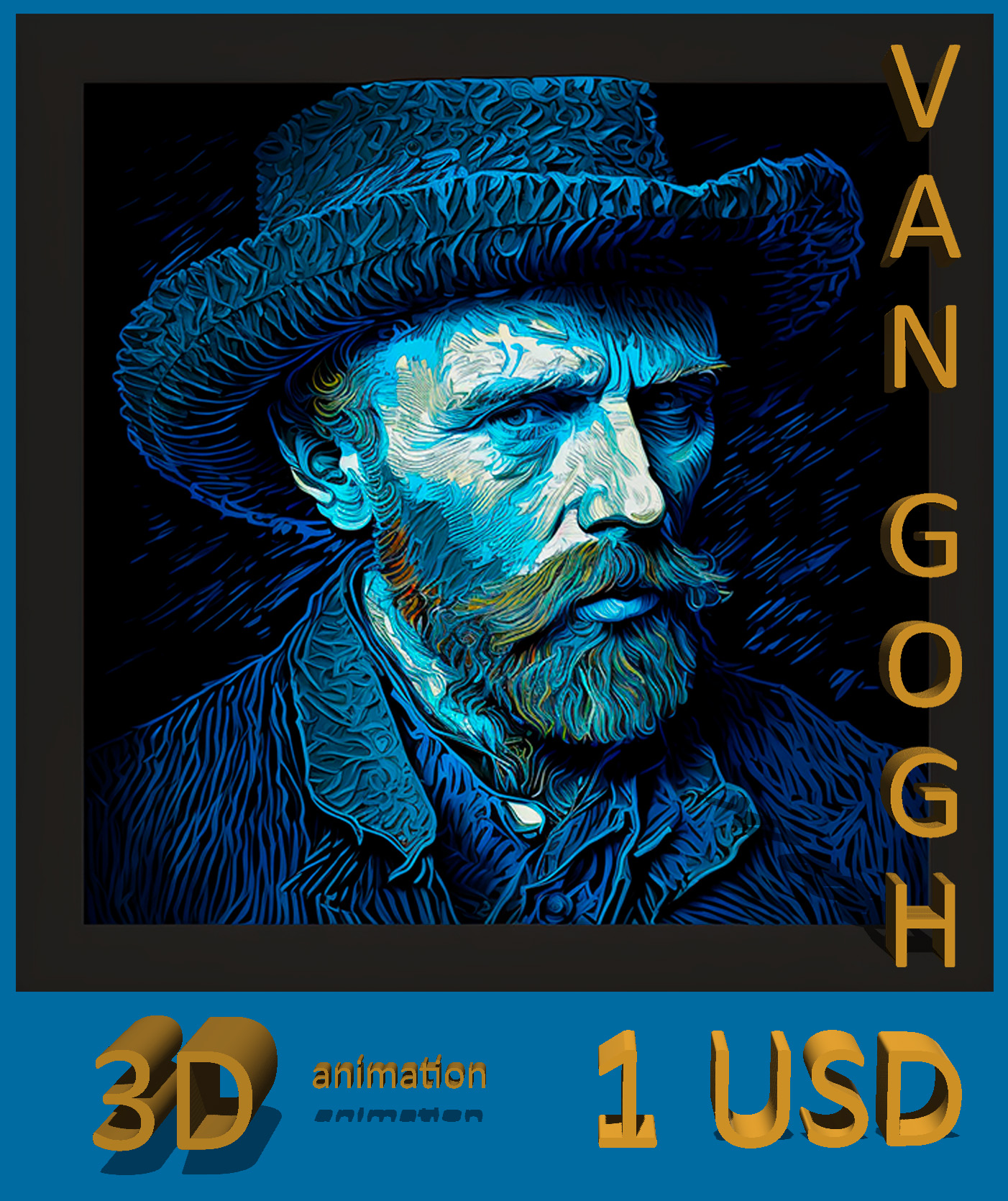 VAN GOGH 3D - Collection | OpenSea