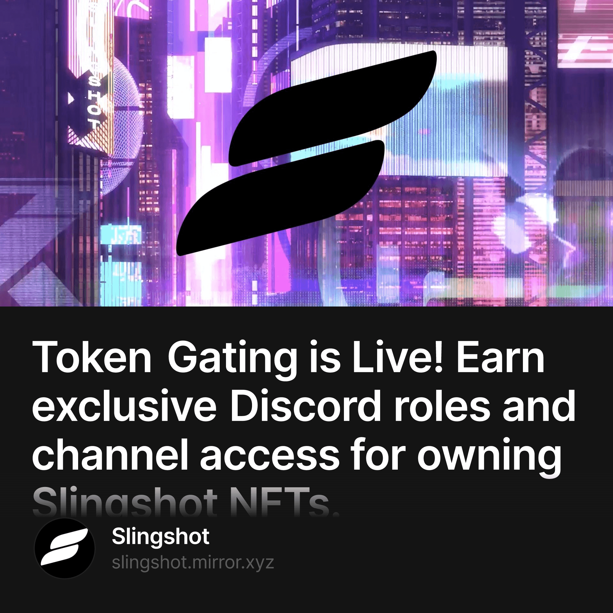 Token Gating is Live! Earn exclusive Discord roles and channel access ... Token Gating is Live! Earn exclusive Discord roles and channel access ...