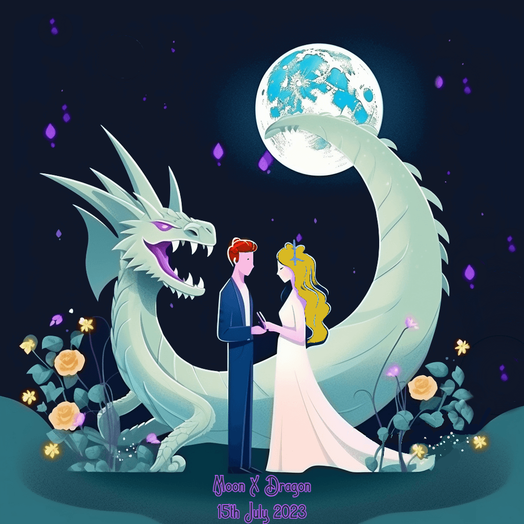 Moon X Dragon Collection Opensea