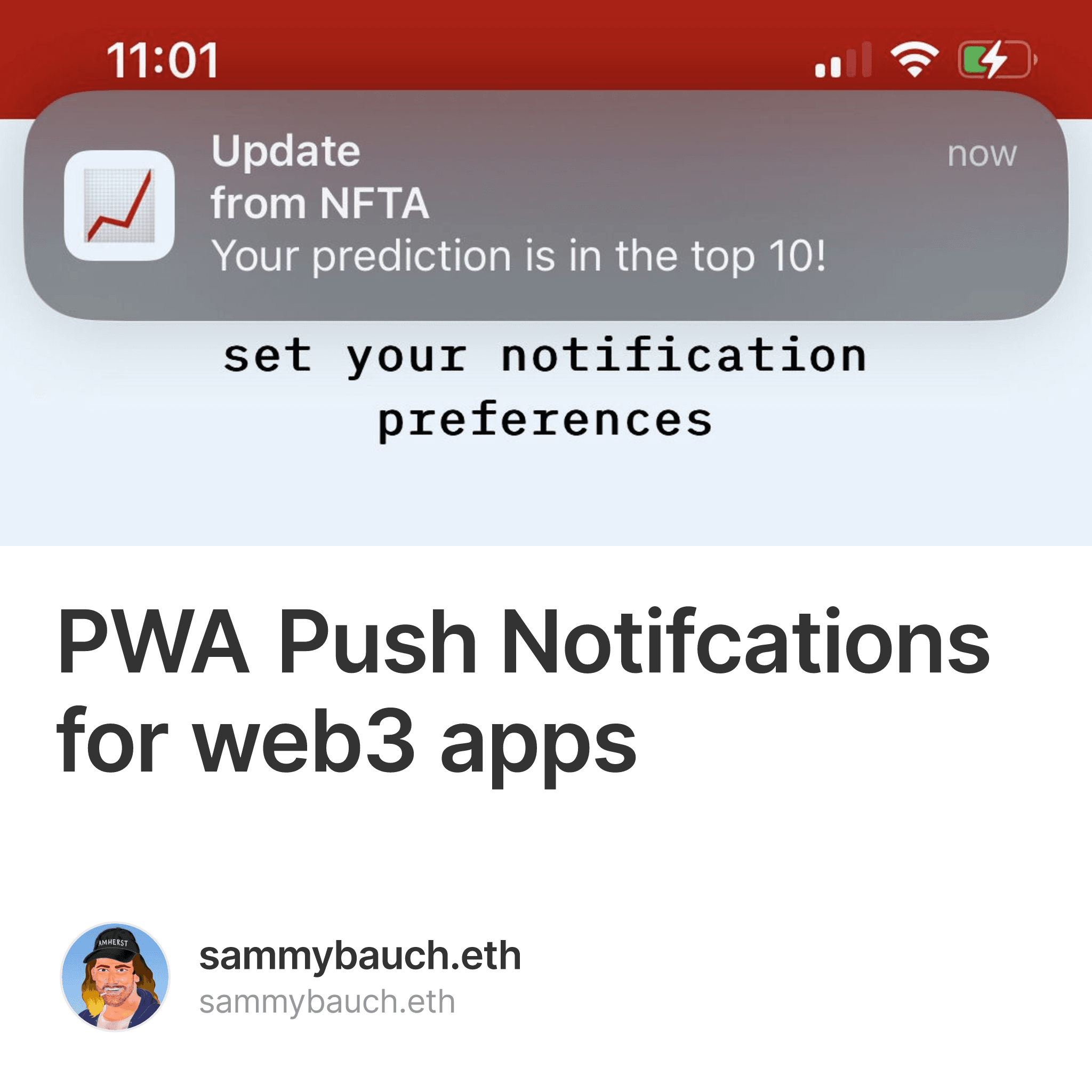 Pwa Push Notifcations For Web3 Apps Collection Opensea 