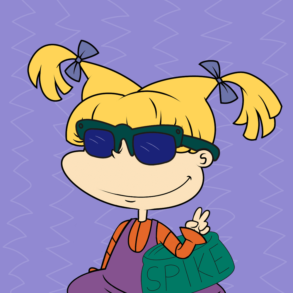 Angelica Pickles Rugrats Svg Png Dxf Cricut Silhouette 56 Off