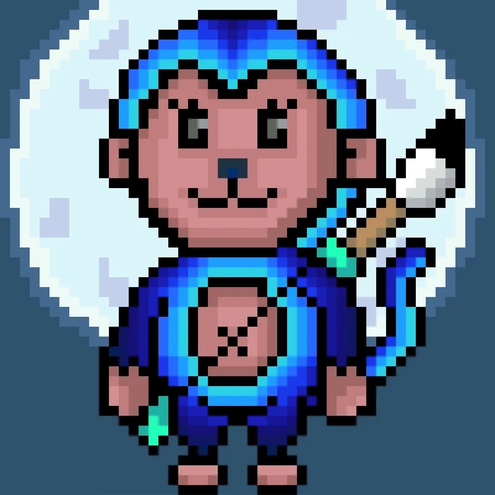 Pixel Moon Monkeys - Collection | OpenSea