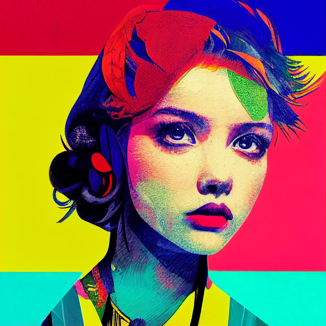 AI Pop Art Imagery - Collection | OpenSea AI Pop Art Imagery - Collection | OpenSea