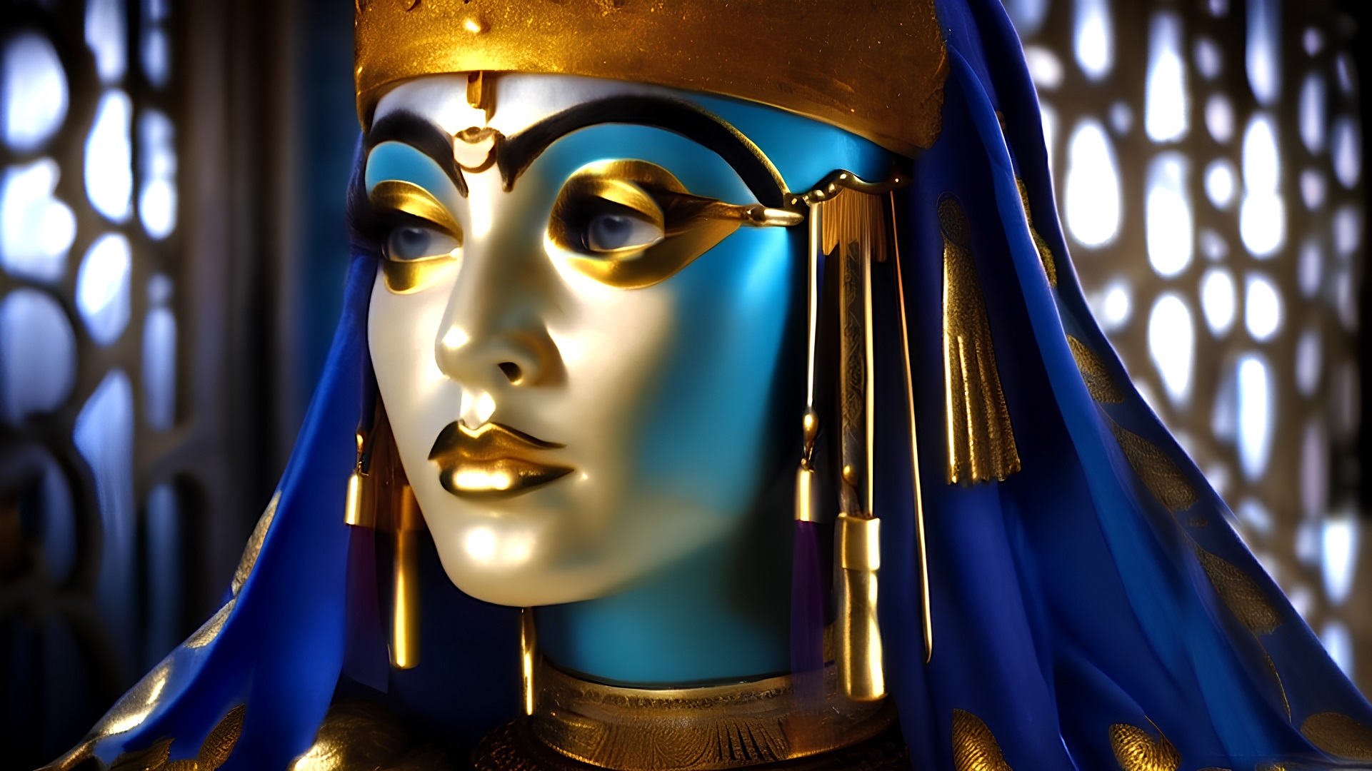 Egyptian Goddess Portrait NFT Collection By Deekstar - Collection | OpenSea