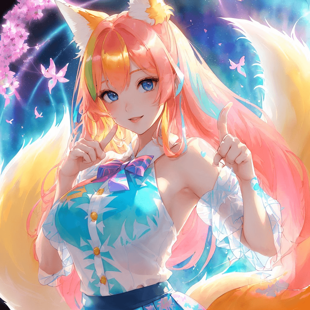 Fantastic_Miracle_Kyuubi_Girls＃21 - Kyuubi_Girl | OpenSea