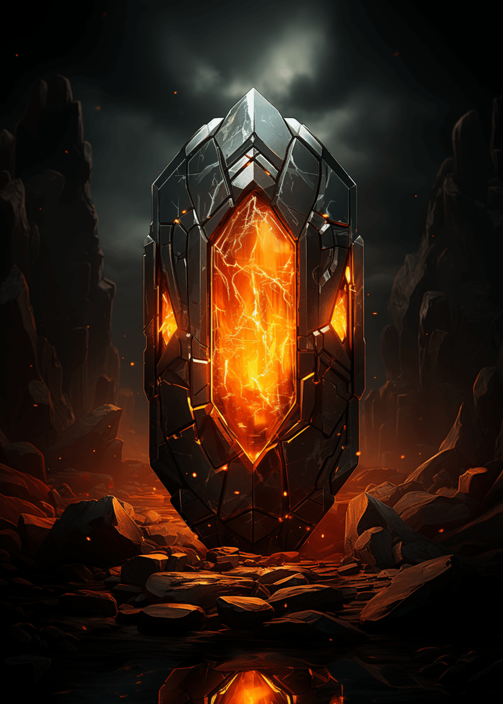 Pyrocore Container - Wonders of The First: Character Proofs | OpenSea