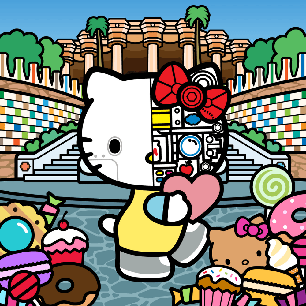 Hello Kitty Barcelona #535 - Hello Kitty and Friends World (ETH) | OpenSea