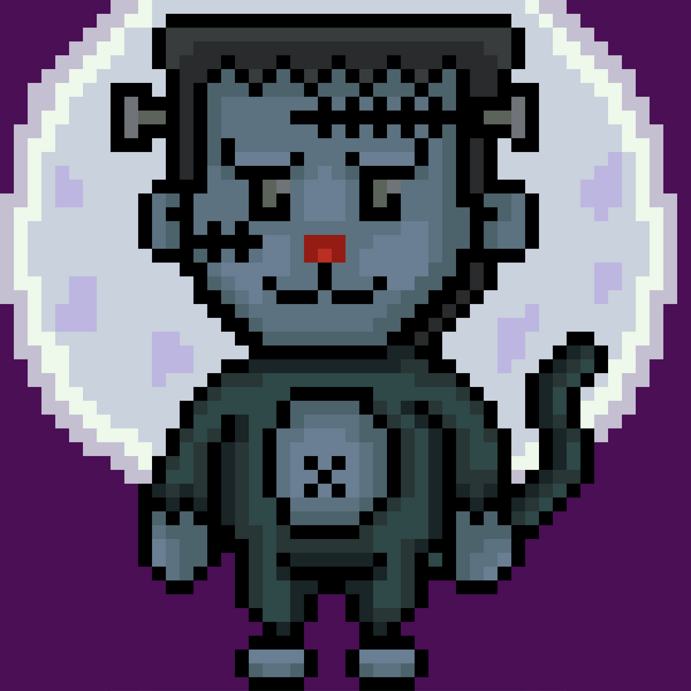 Franken Monkey - Pixel Moon Monkeys | OpenSea