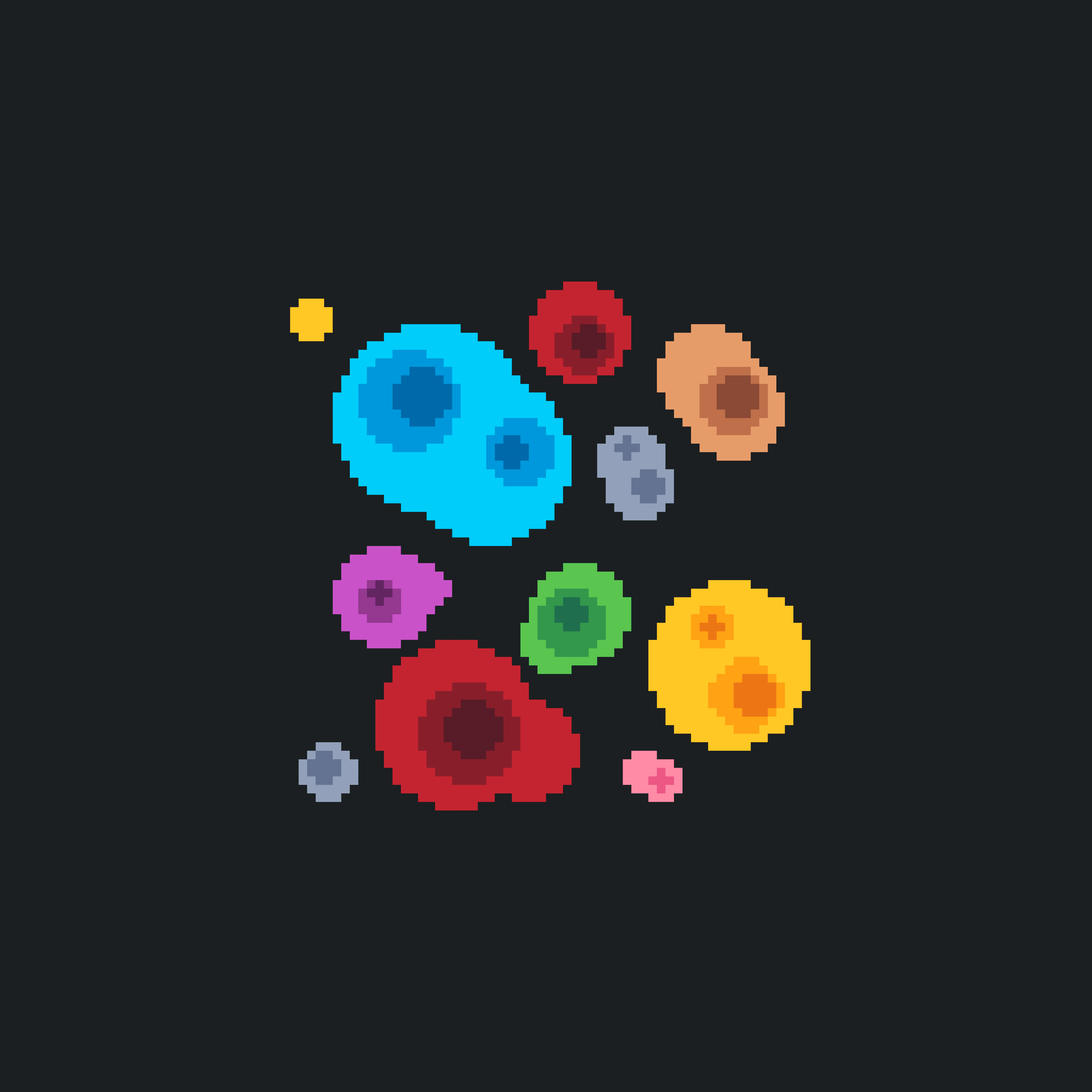 pixel blobs #0 - Collection | OpenSea